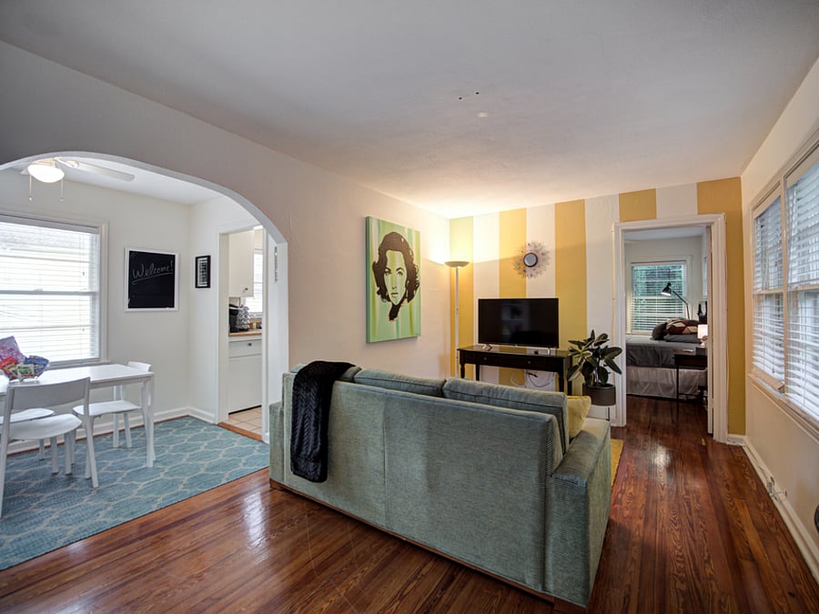 Quiet/cozy apartment with plenty of room Short walk to downtown Dunedin