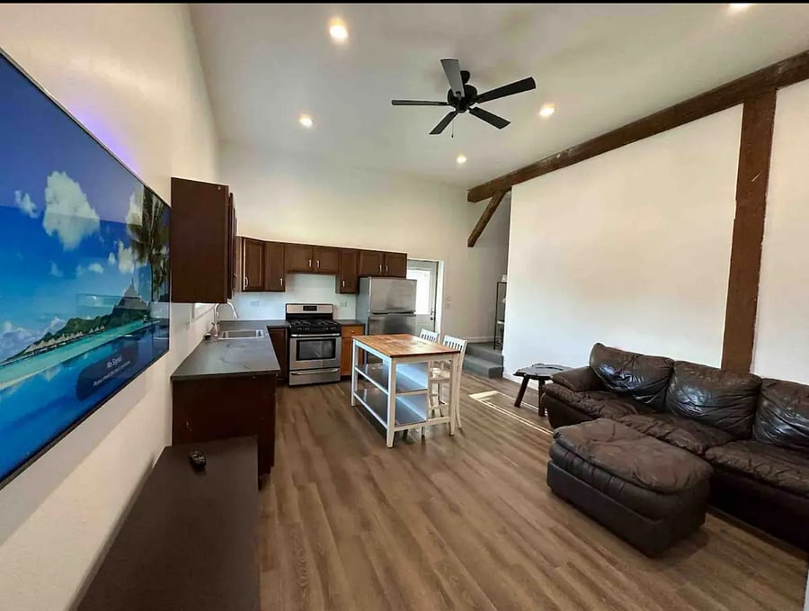 apartment, 1.5 miles to Copley Memorial Hospital, 65 inch Smart TV ...