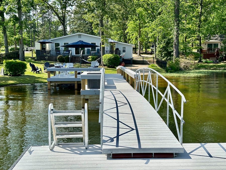 Gorgeous Water View, Private Dock w/Lounging Area, Fire Pit, Many Amenities