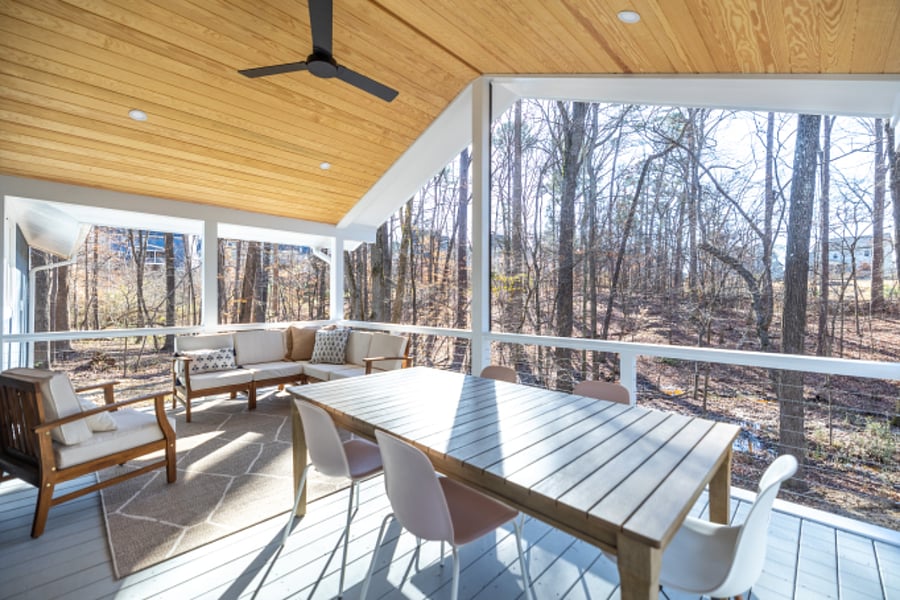 Spacious Screen Porch/Pet Friendly/Minutes from Duke & UNC