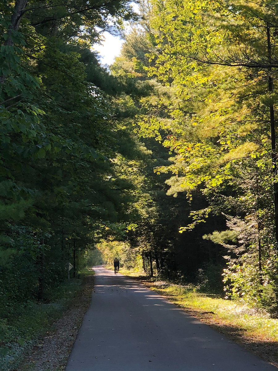 Traverse City on Bike Path near Nature Center