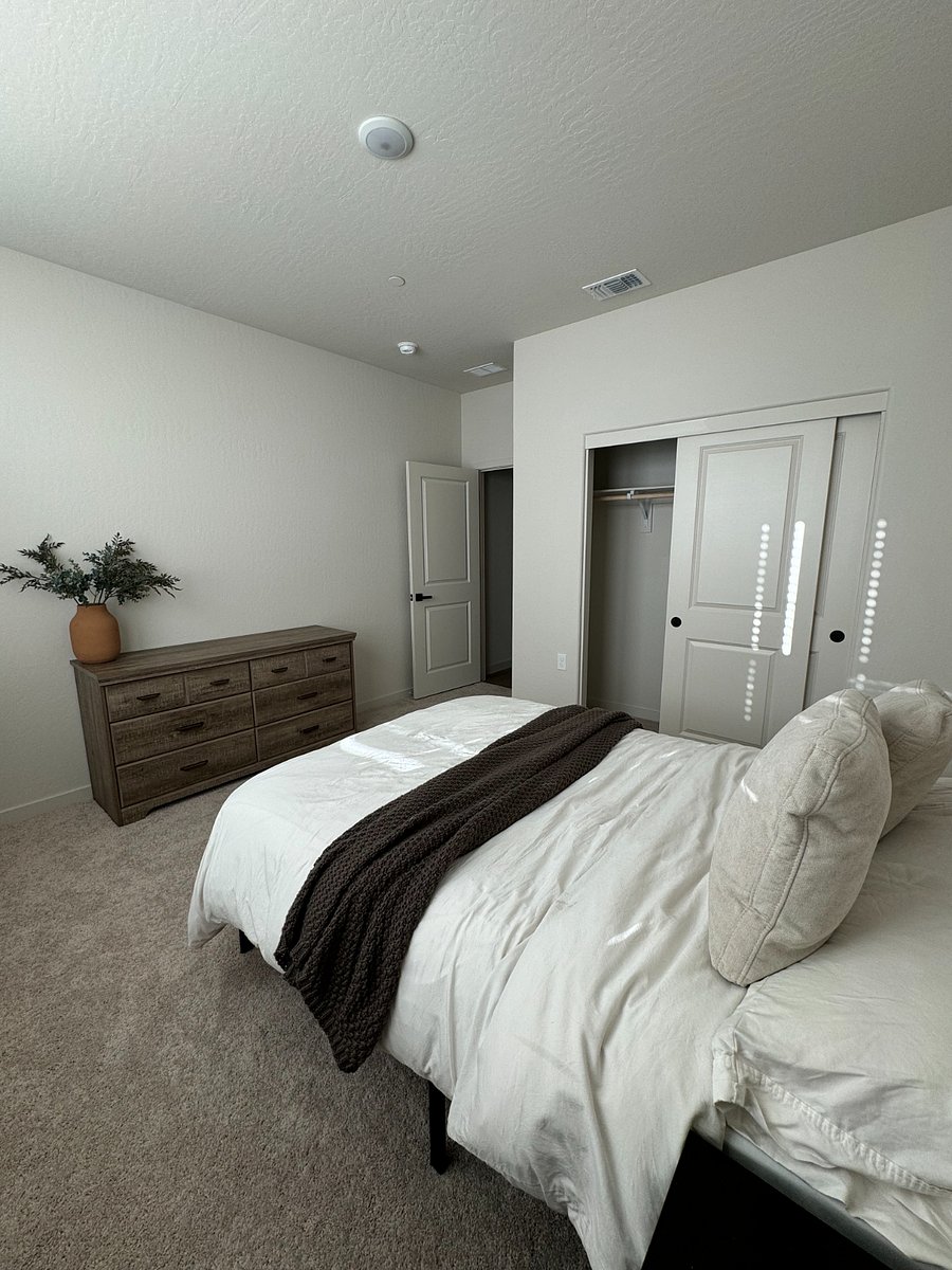 Furnished Room in Modern, New Merced Home