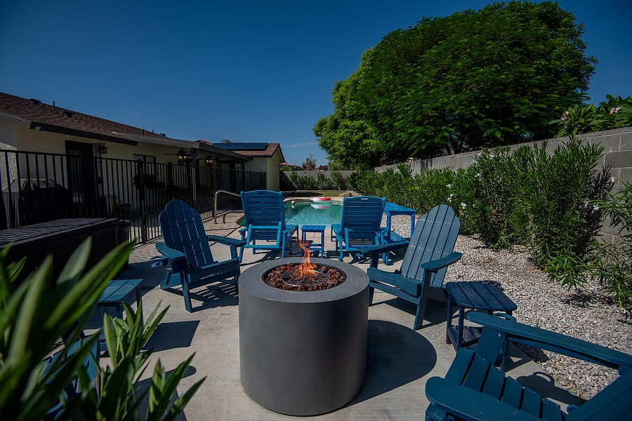 All Inclusive 4 bedroom 2.5 bathroom w/ pool, fire pit, & garage